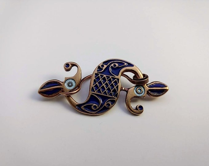 Romano-british Dragonesque Brooch Reproduction - Etsy