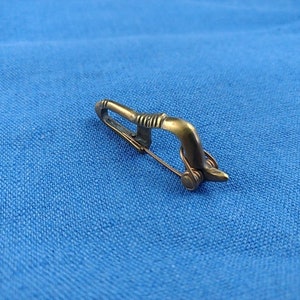 Roman P-brooch, SCA, LARP, 2nd 3rd Century, Peplos, Scarf Pin, Ancient ...