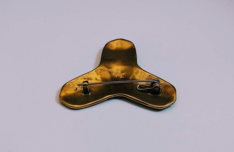 Trefoil Brooch, Trilobe, Viking, SCA, LARP, Shawl Pin - Etsy