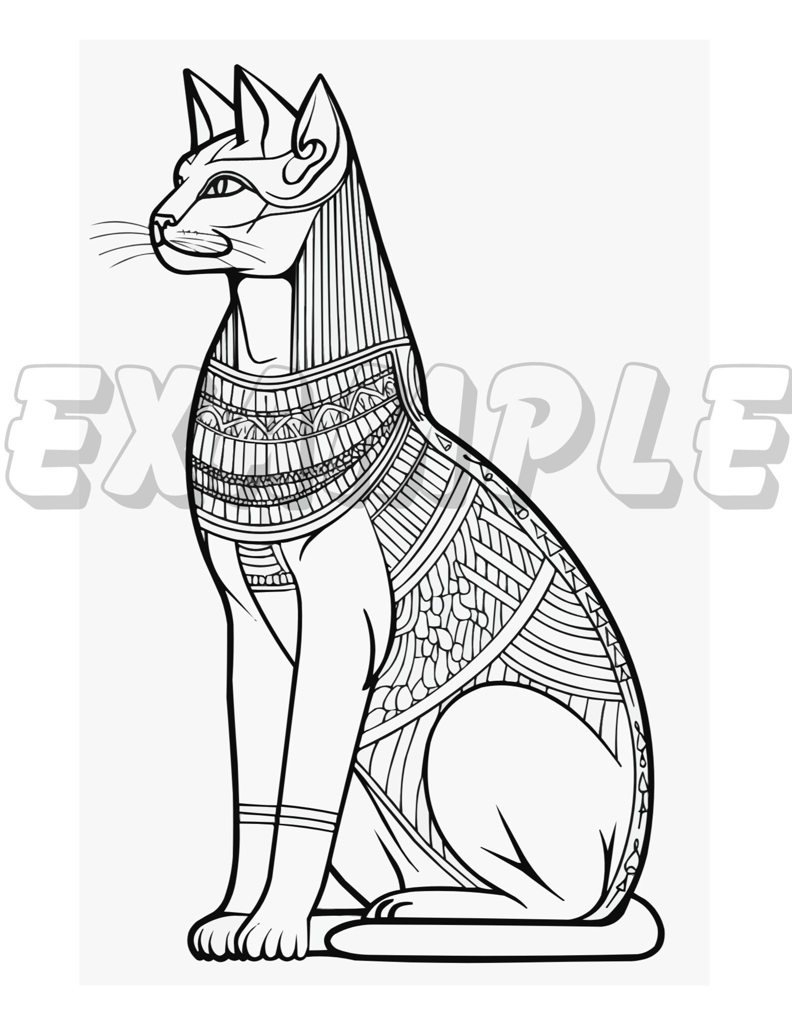 Cat Coloring Pages 50 Pages Printable Cute Kitten Coloring Pages for ...