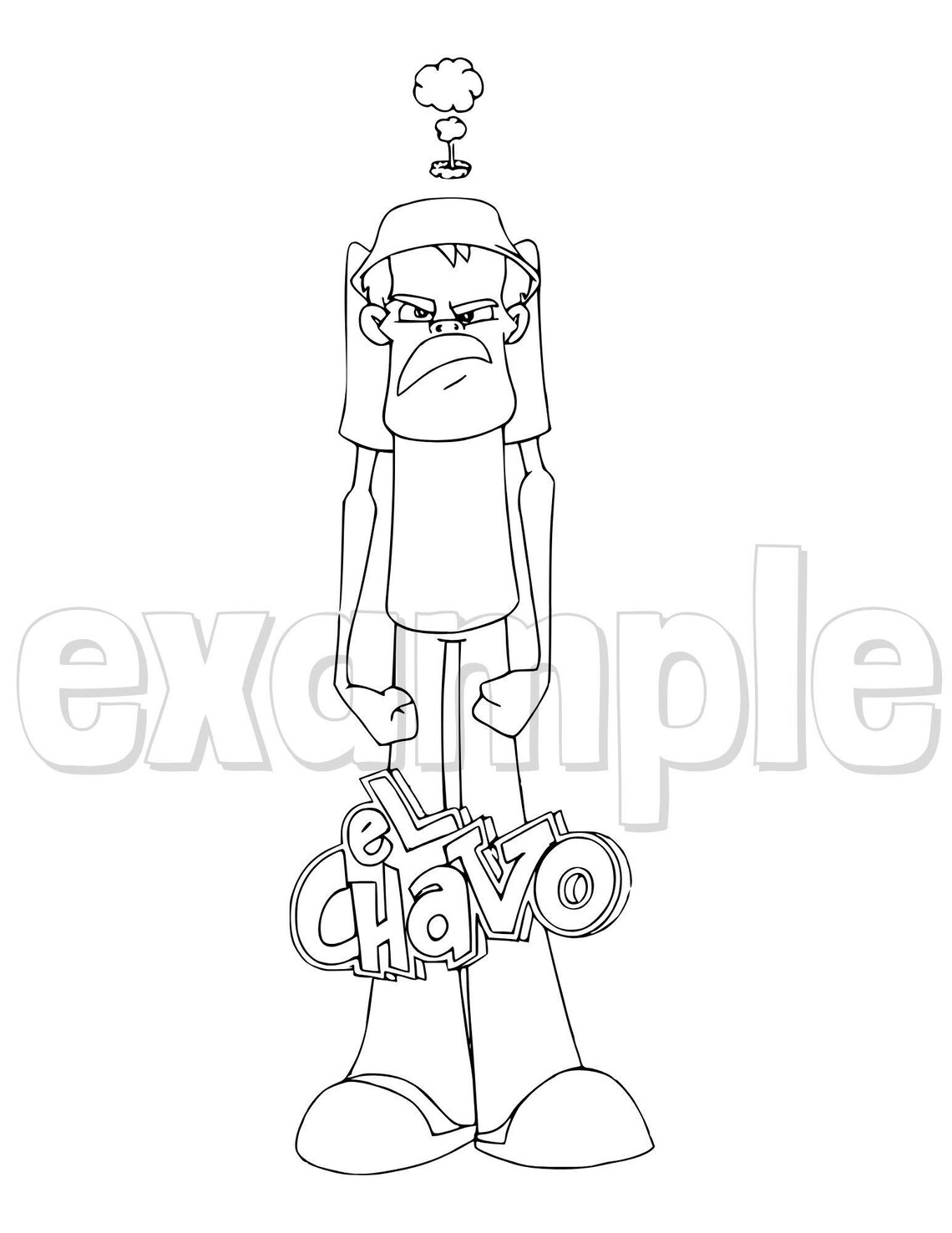 El Chavo Del Ocho Coloring Book: 50+ Pages of Nostalgic Characters (PDF ...