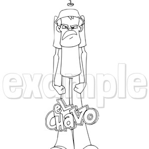 El Chavo Del Ocho Coloring Book: 50+ Pages of Nostalgic Characters (PDF ...