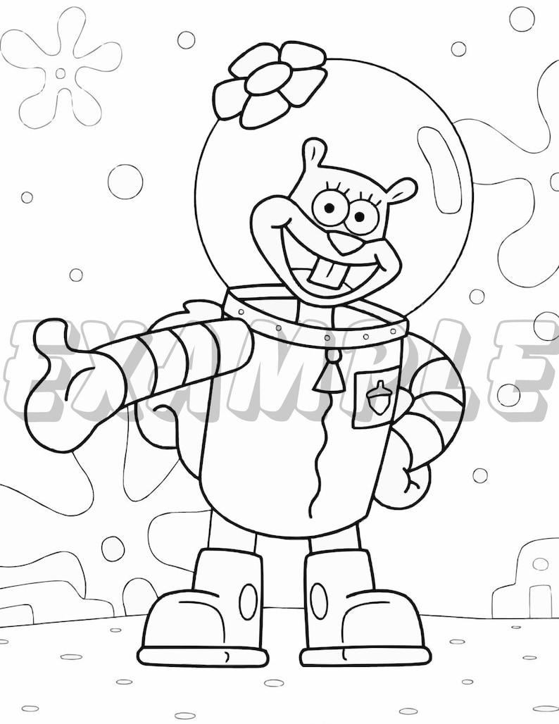 90s Cartoon Coloring Pages: 100 Pages, Kids & Adults (printable PDF) - Etsy