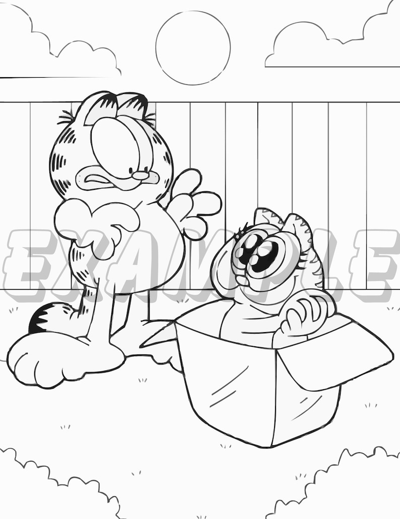 90s Cartoon Coloring Pages: 100 Pages, Kids & Adults (printable PDF) - Etsy