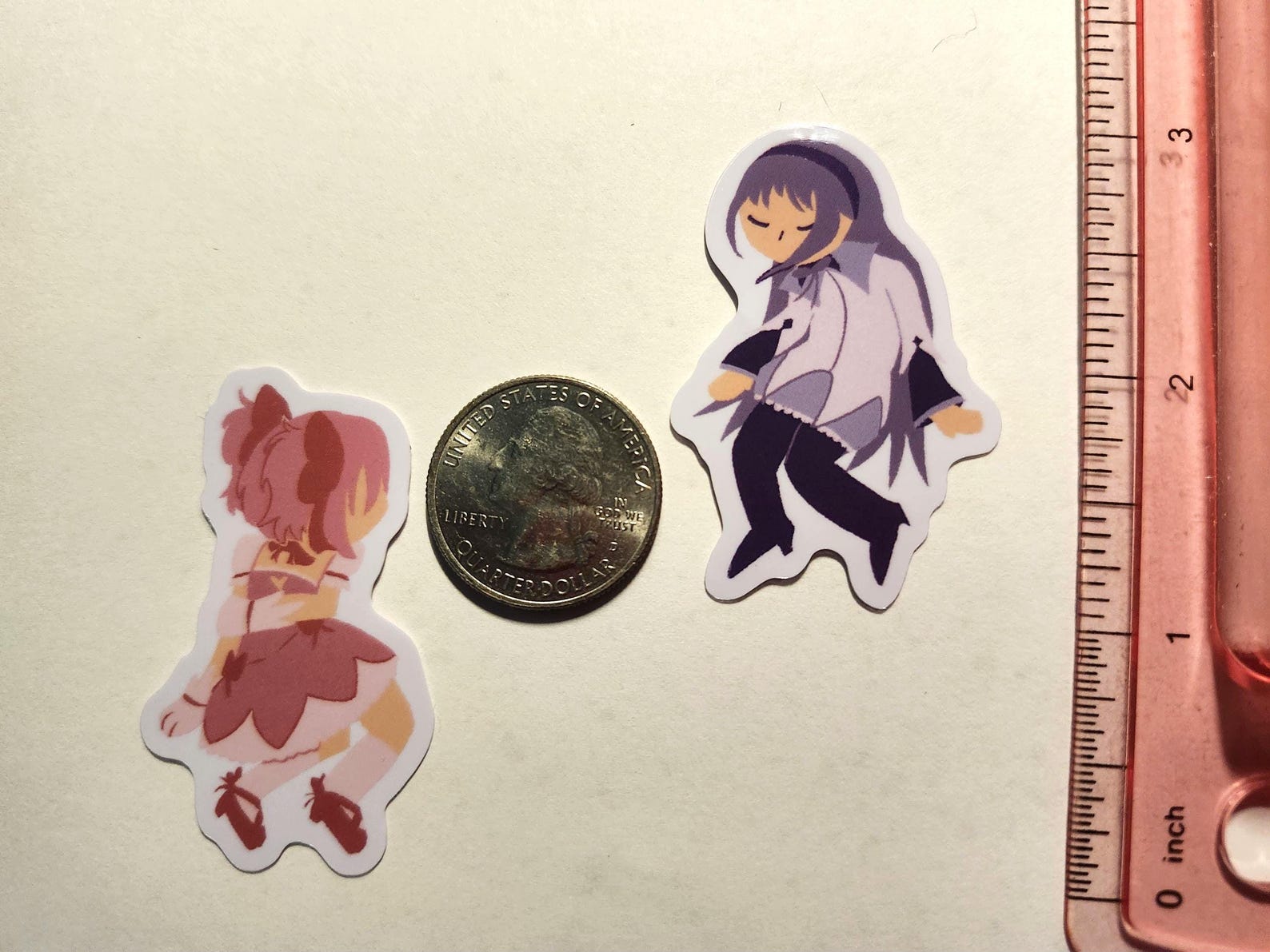 Homura & Madoka 2" Vinyl Sticker Set - Etsy