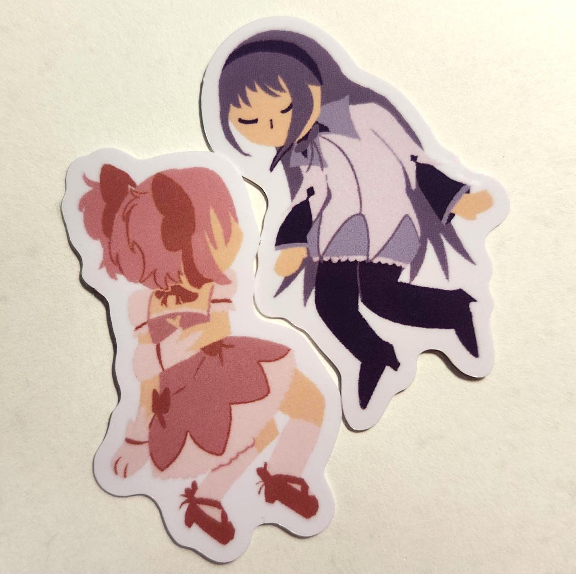 Homura & Madoka 2" Vinyl Sticker Set - Etsy