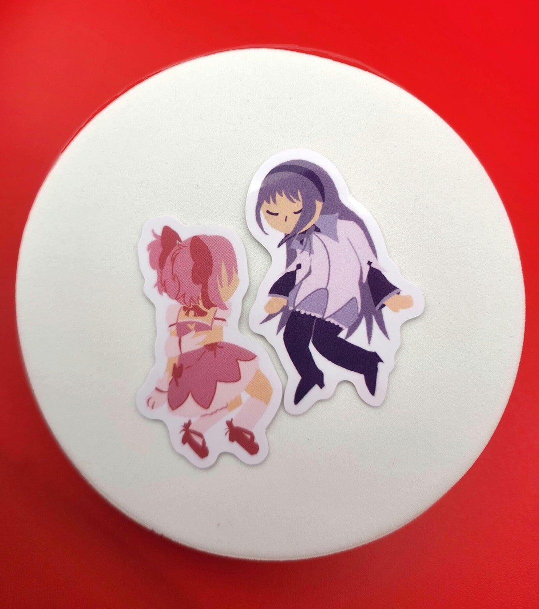 Homura & Madoka 2" Vinyl Sticker Set - Etsy