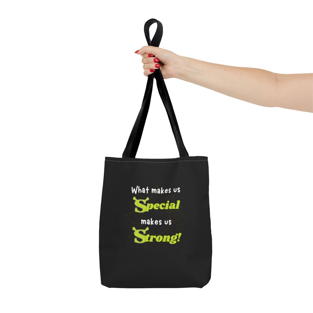 What Makes Us Special Makes Us Strong (shrek) Tote Bag (AOP) - Etsy