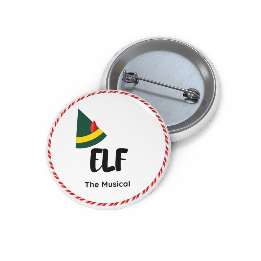 ELF the Musical Custom Pin Button - Etsy