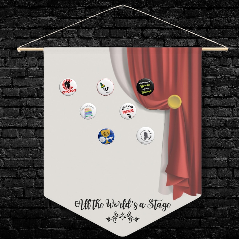 Theatre Pin Display - Etsy