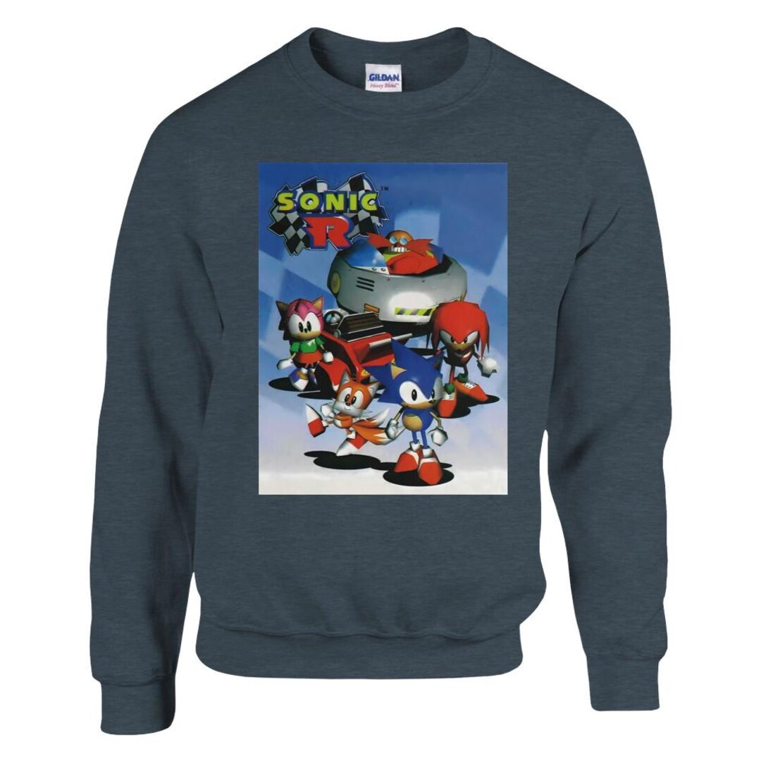 Sonic R Sega Sweatshirt - Etsy