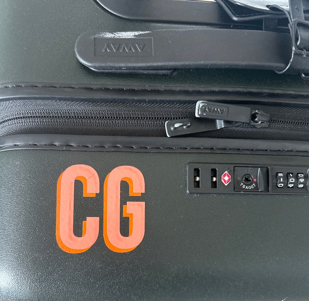 Monogram for Luggage - Etsy