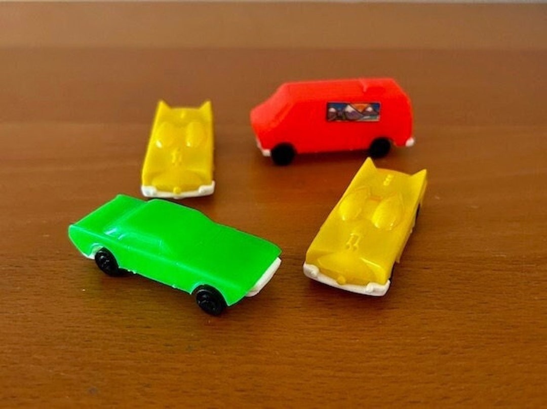 Set of Four Rare 1960's Plastic Toy Cars Includes Batmobiles - Etsy