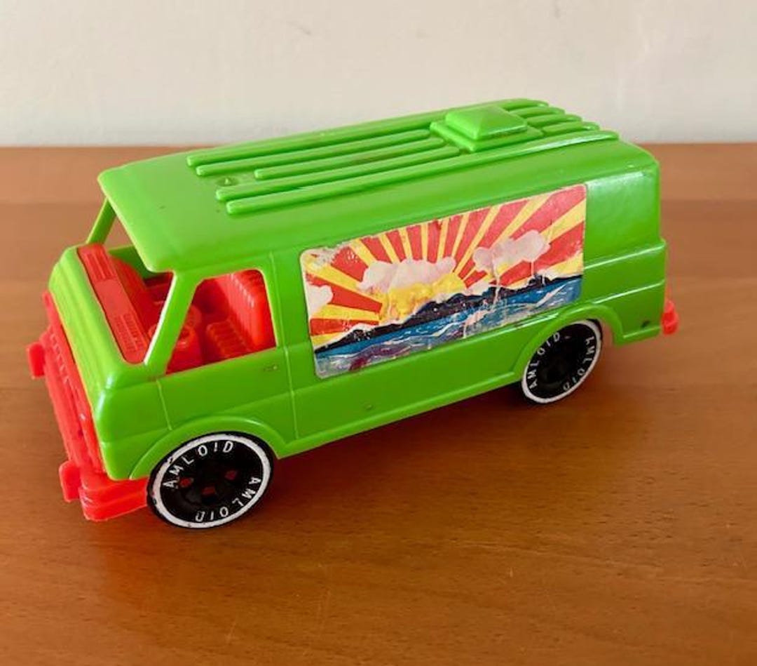 Amloid Surfer Van Toy 1970's - Etsy