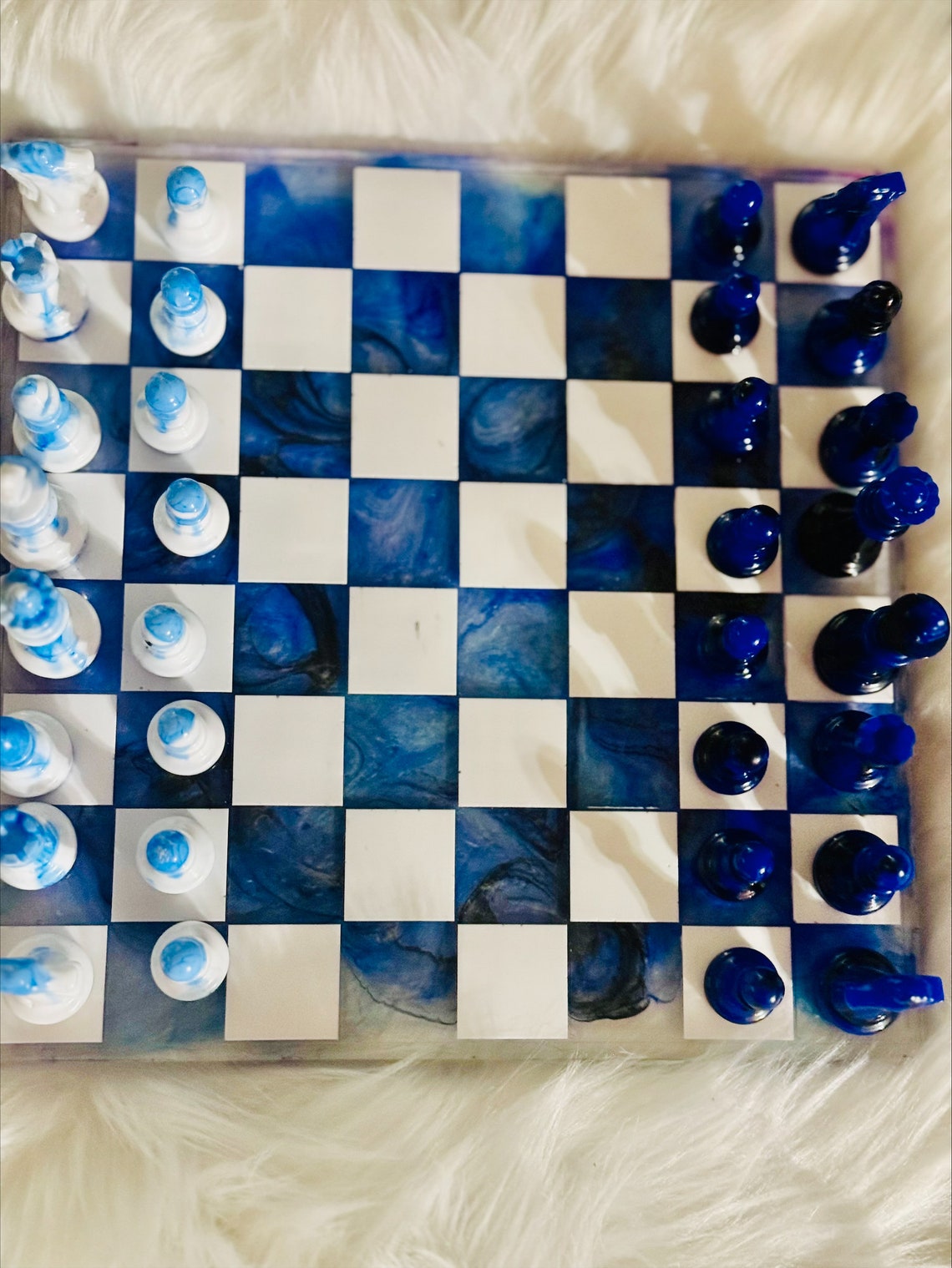 Custom Chess Boards With Pieces - Etsy