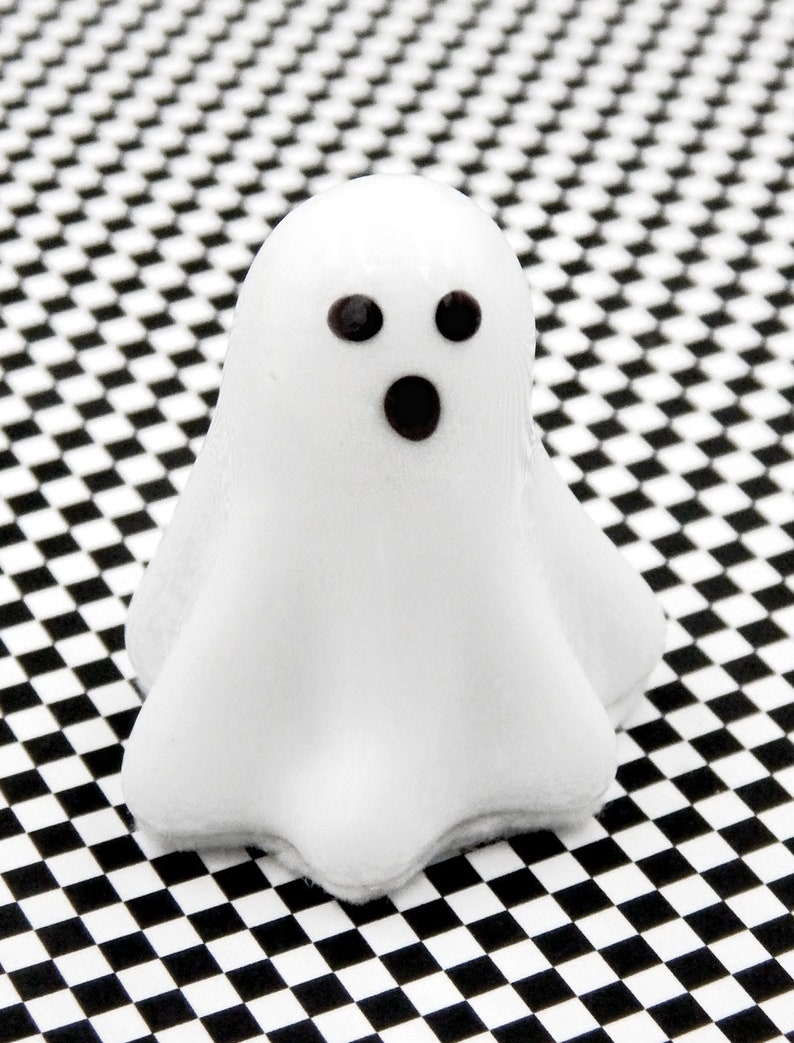 25-060W Collectible Ghost Art Glass Halloween - Etsy