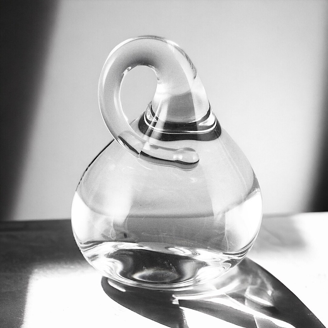 Cd1-clear Glass Chocolate Drop, Collectible Miniature Paperweight by ...