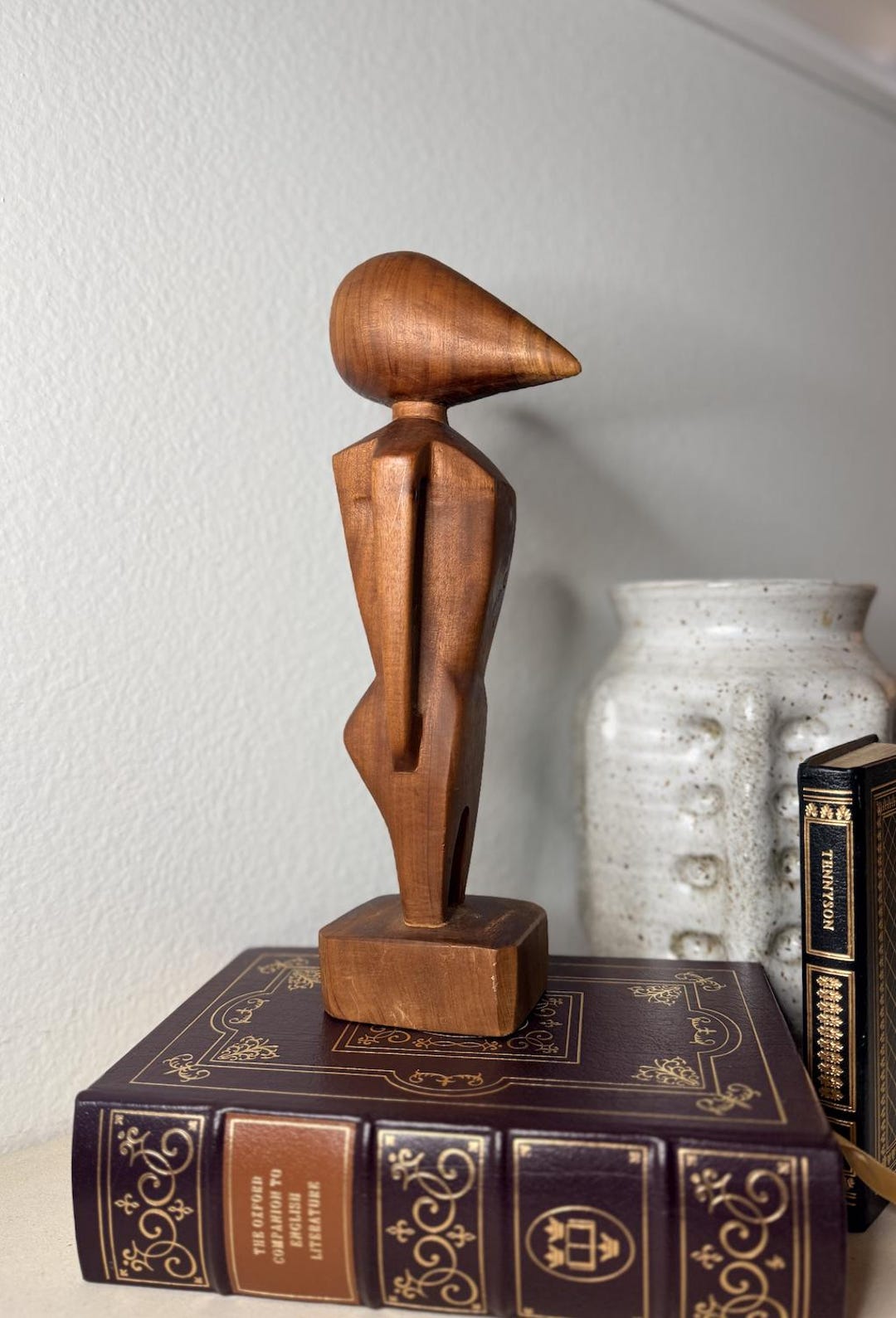 Hand Carved Nukuoro Atoll Wood God Figure: Caroline Islands Oceanic ...