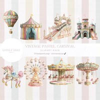 Pastel Carnival - Etsy