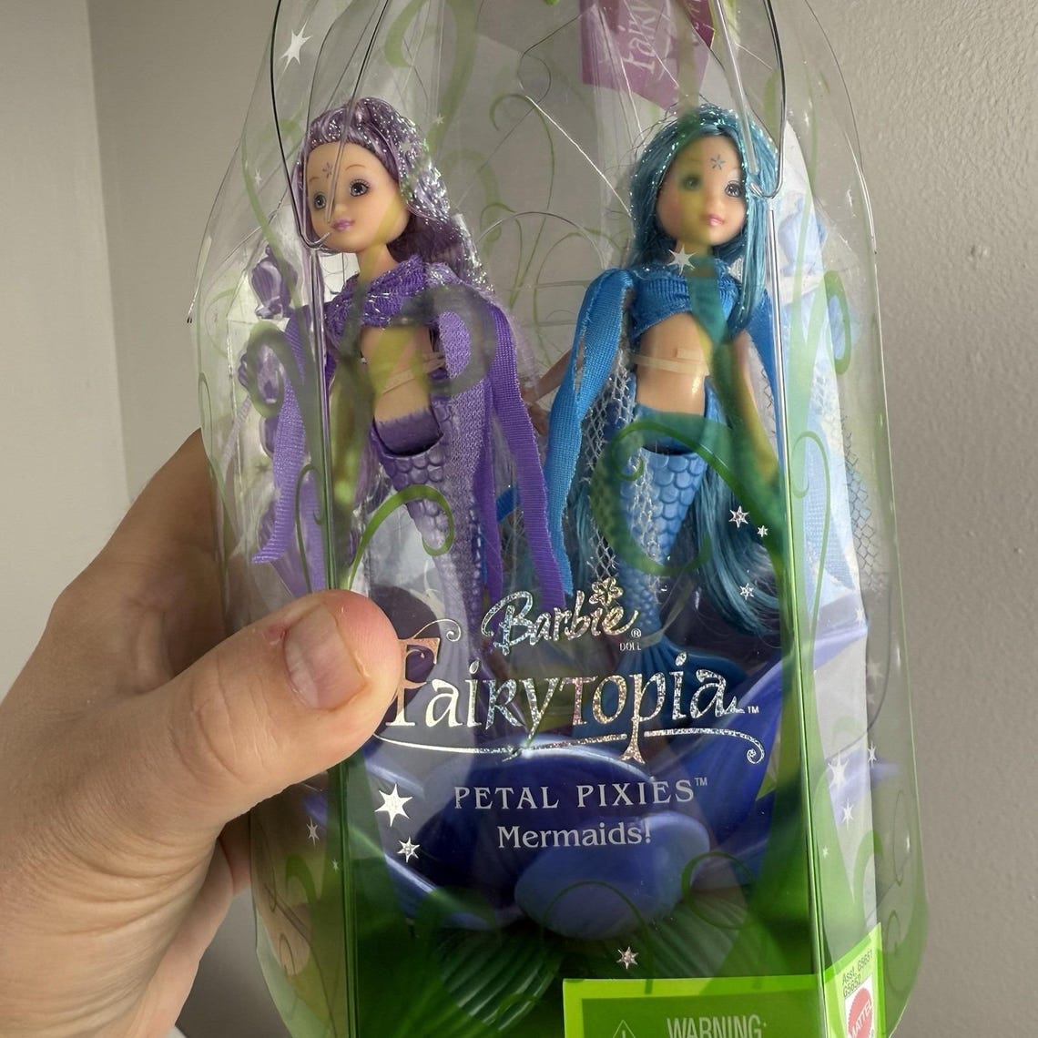 Mattel Barbie Fairytopia Petal Pixies Rivermist & Glee Mermaid Set 2004 ...
