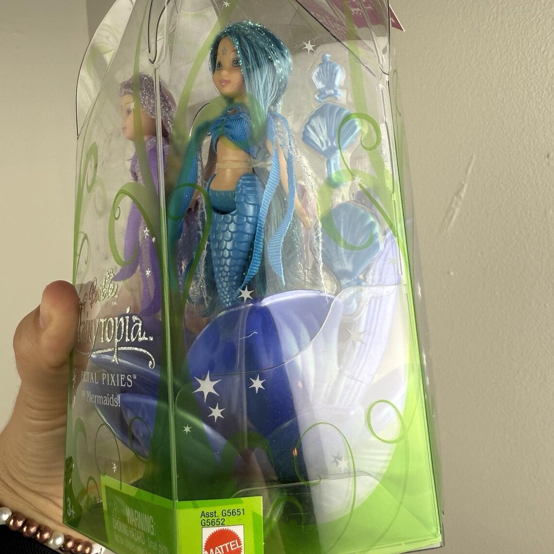Mattel Barbie Fairytopia Petal Pixies Rivermist & Glee Mermaid Set 2004 ...