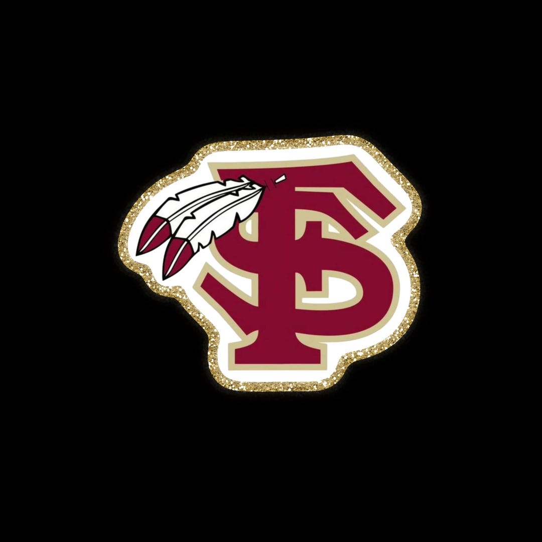 Glitter Sublimation FSU Seminoles Trucker Mesh Hat Patch - Etsy