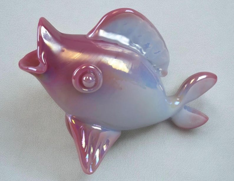Rare Gibson Fish Carnival Blue Burmese - Etsy