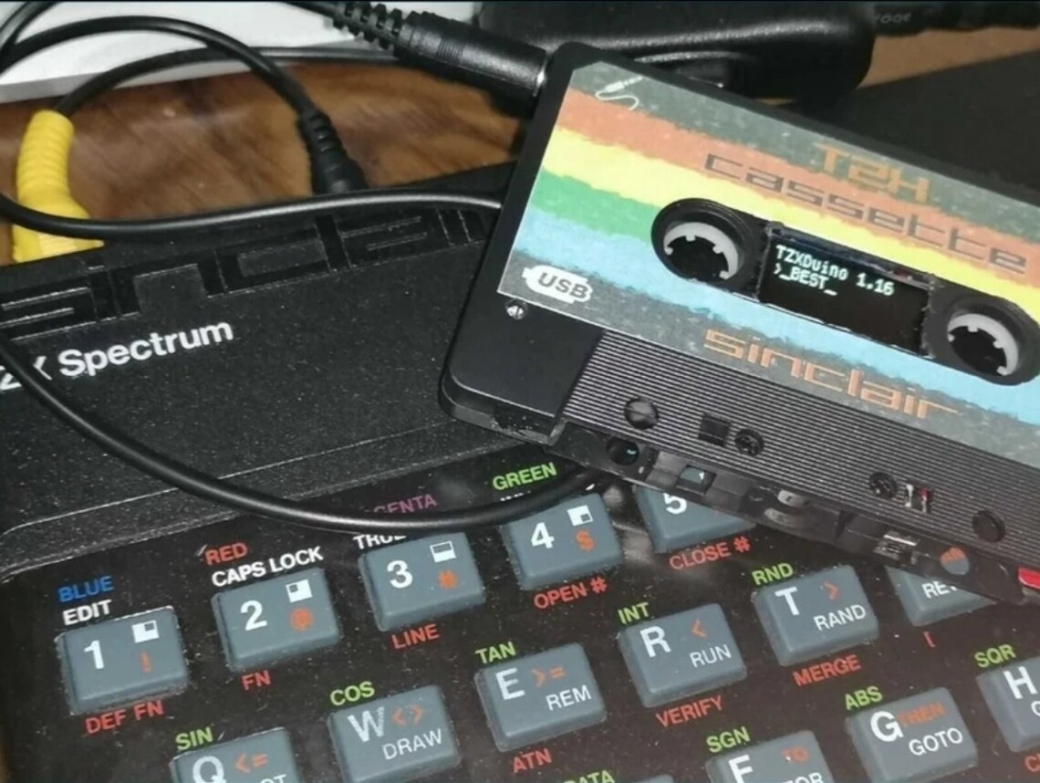 Cassete Sinclair TZX Para ZX Spectrum Ou Zx81 - +17.000 Jogos Em SD - Maxduino Like. - Etsy