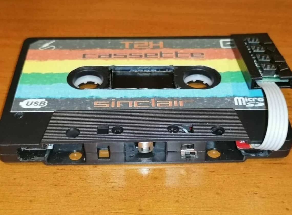 Cassete Sinclair TZX Para ZX Spectrum Ou Zx81 - +17.000 Jogos Em SD ...