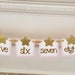 Photo Banner 12 Month Twinkle Twinkle Little Star PINK Gold 1st First ...