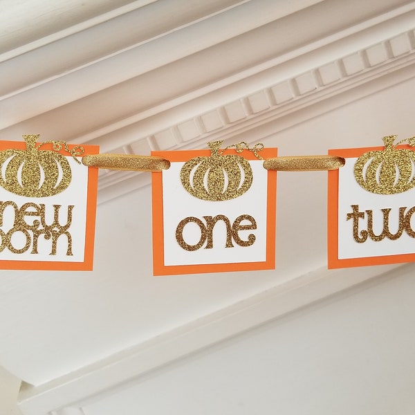 Pumpkin Banner - Etsy