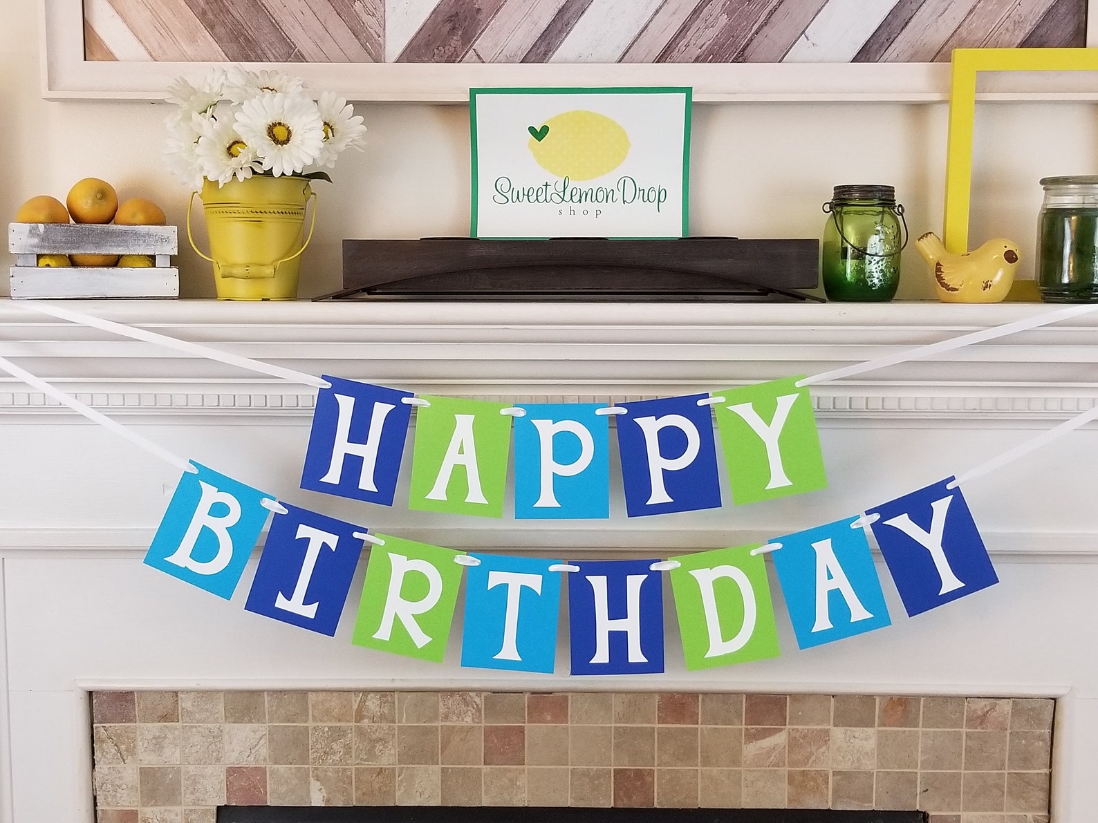 Birthday Boy Banner Happy Birthday First 1st Birthday - Etsy