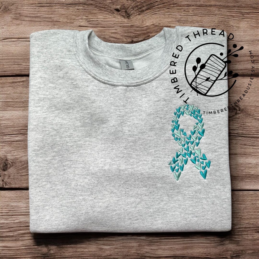 Cute Embroidered PCOS Awareness Sweatshirt, 1 in 10 Polycystic Ovarian ...