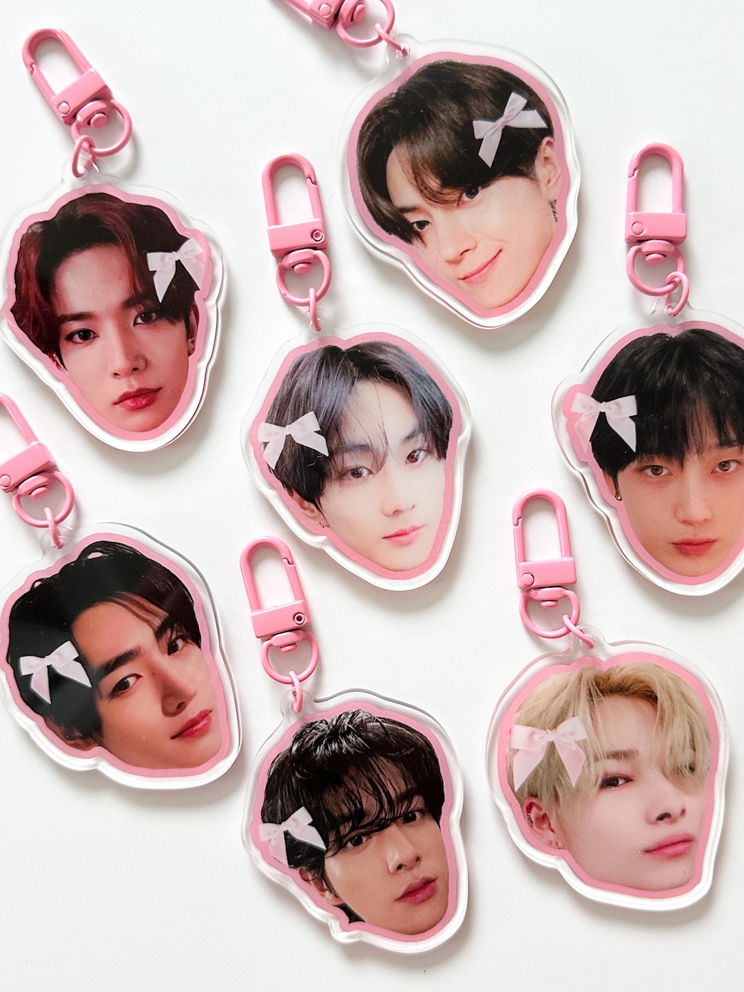 Enhypen Keychains Coquette Cute Bow - Etsy