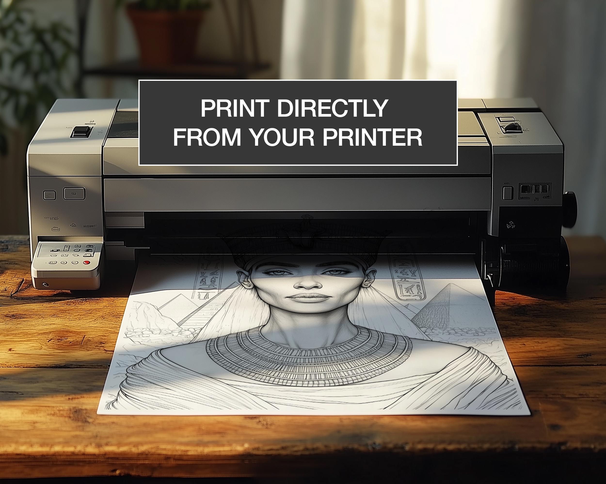 African Kings and Queens Coloring Pages - 60 Printable Illustrations ...