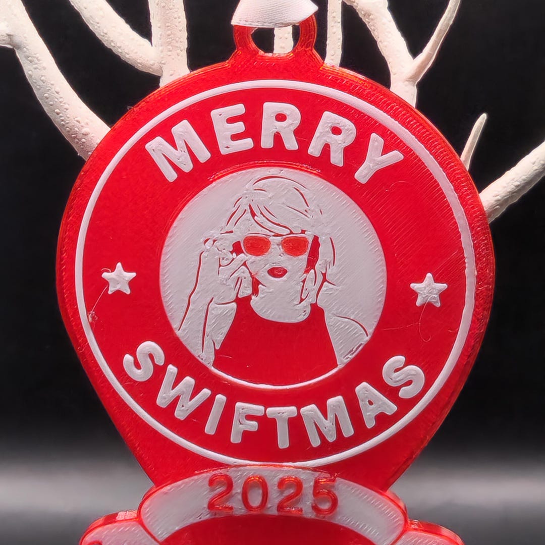 Merry Switmas 2025 Taylor Swift Ornament 3D Printed Holiday Decor - Etsy