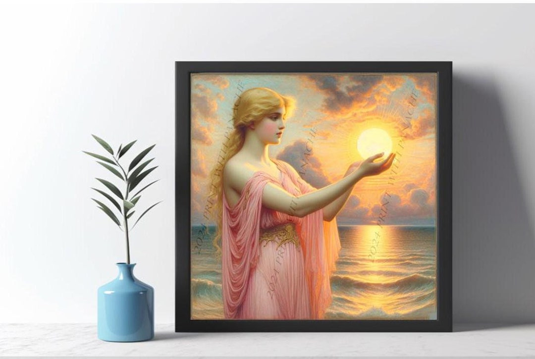 Eos, Goddess of the Dawn Printable Digital Download Art, Greek Goddess ... Eos, Goddess of the Dawn Printable Digital Download Art, Greek Goddess ...