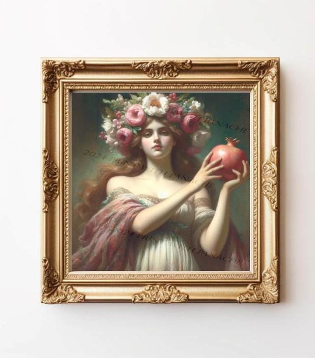 Goddess Persephone Printable Poster Art - Etsy