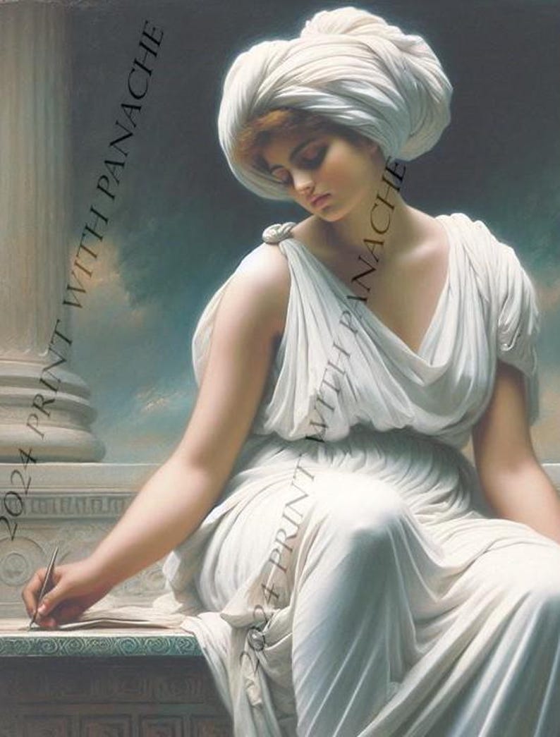 The Seer Printable Poster- Delphi, Divination, Fortune-telling, Oracle ...