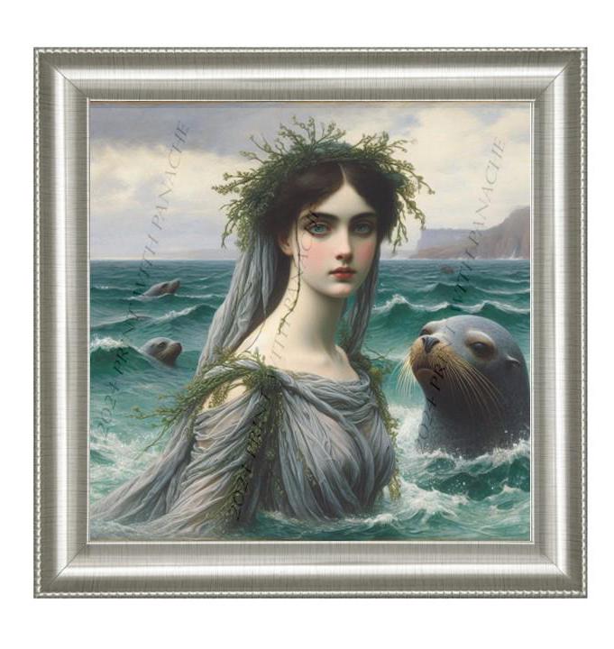 The Selkie Bride Printable Poster- Irish Mythology, Celtic Mythology ...
