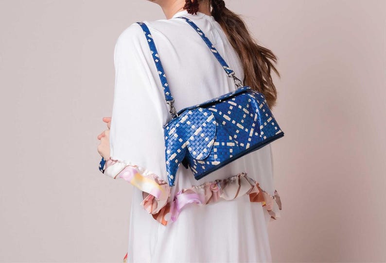 Handwoven Pandan Leaf Elephant Bag: Thai Cultural Craft - Etsy Australia