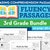 3rd Grade Printable Fluency and Reading Comprehension Passages for ...