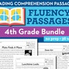 3rd Grade Printable Fluency and Reading Comprehension Passages for ...