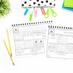 3rd Grade Daily Spiral Review Worksheets, Educational Activity, Home ...