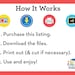 1st Grade Daily Spiral Review Worksheets, Educational Activity, Home ...