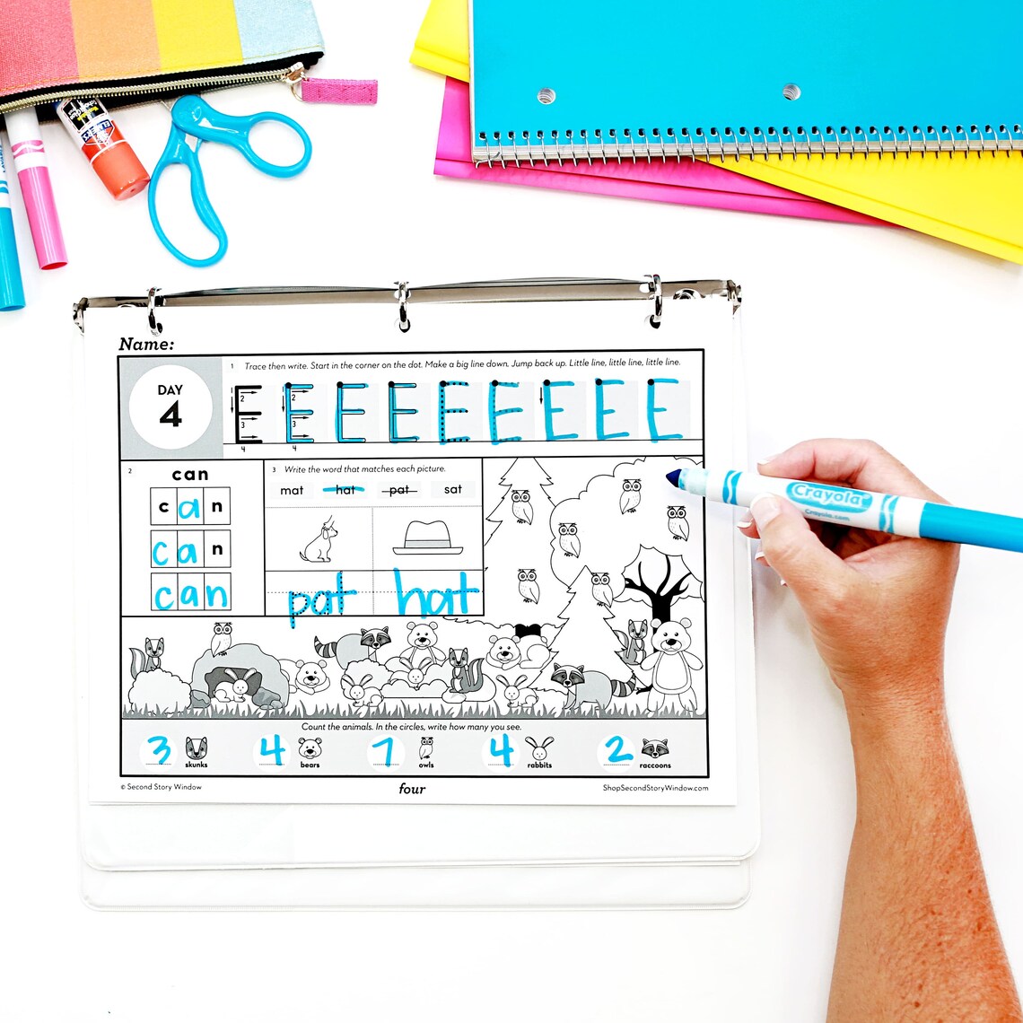 1st Grade Daily Spiral Review Worksheets Educational - Etsy