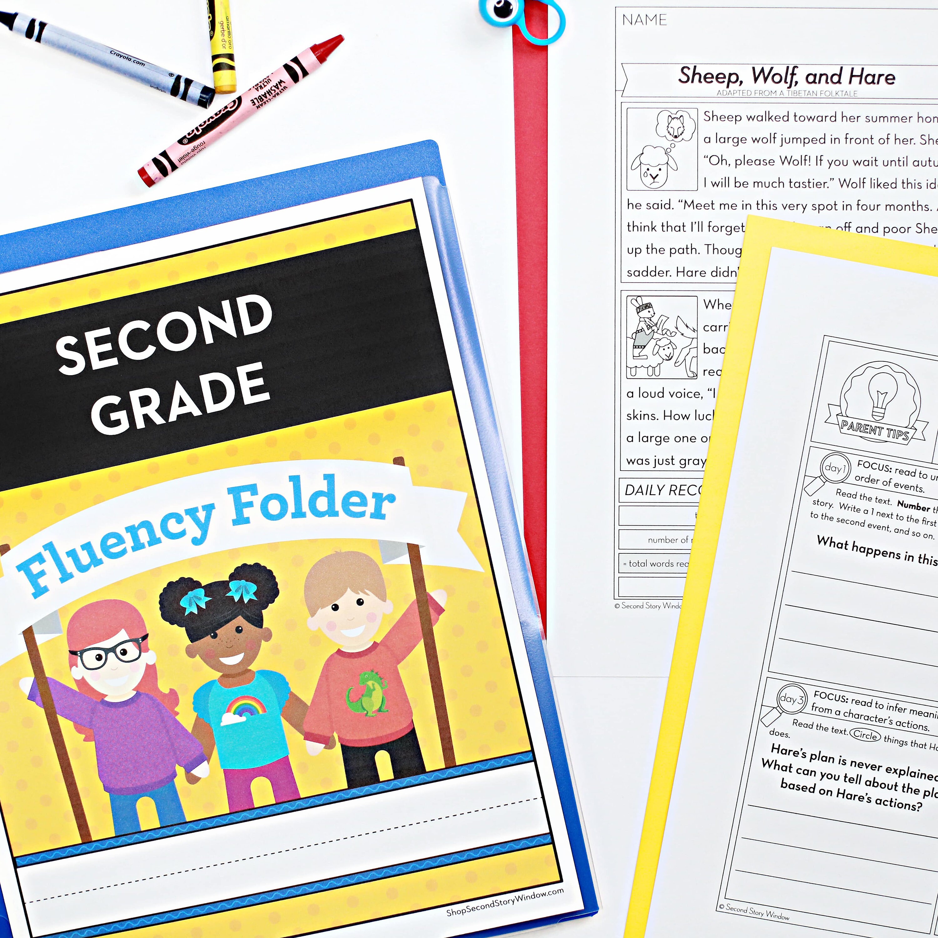 Pasajes imprimibles de fluidez y comprensión de lectura de 2º grado ...