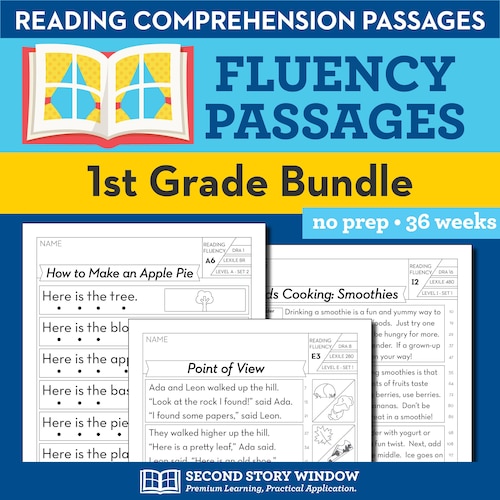 1st Grade Math and Reading Homework Worksheets Educational - Etsy