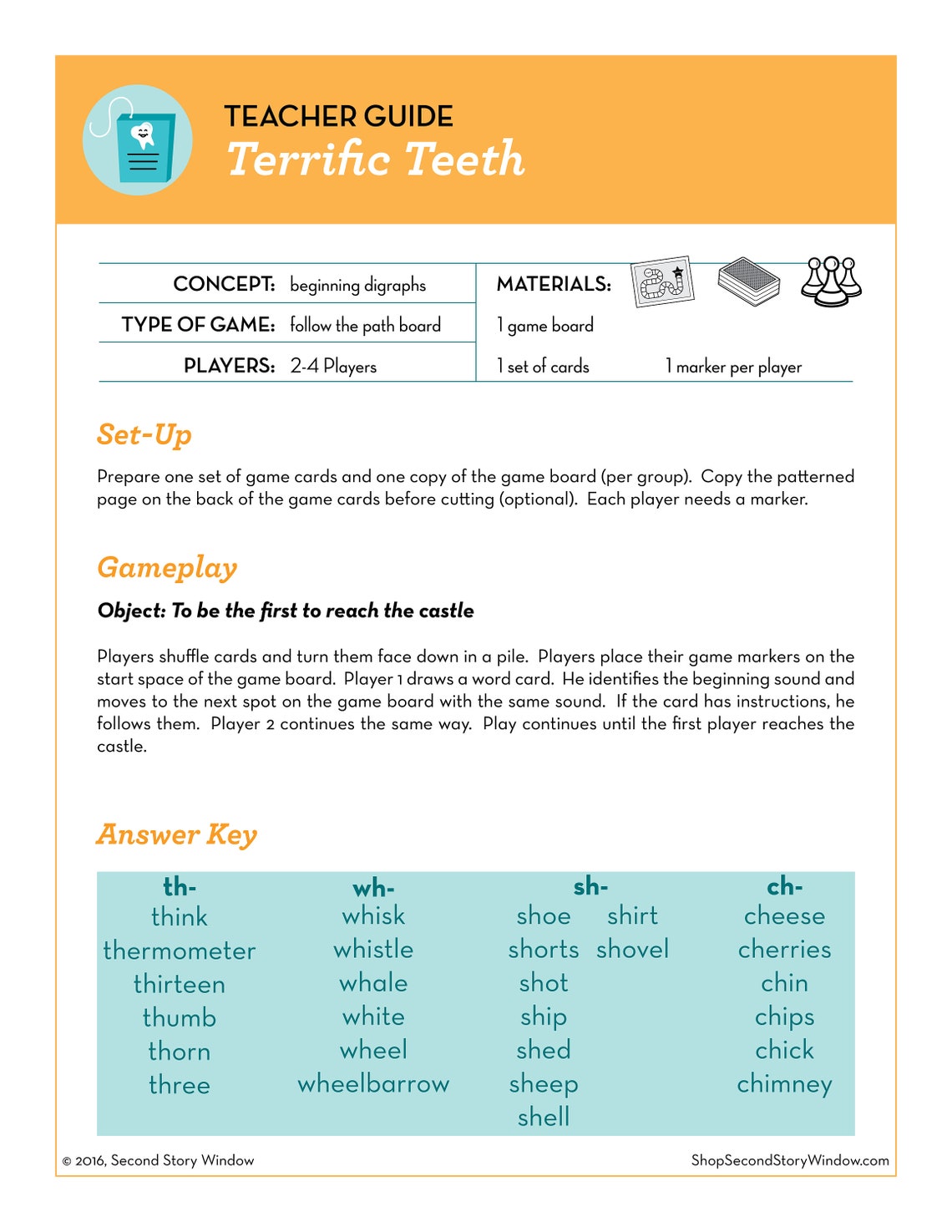 Terrific Teeth Game Phonics Digraph Letter Sound Printable - Etsy