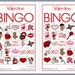 Valentine Printable Bingo Game - Etsy